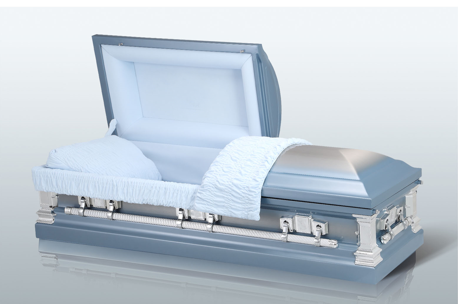 Monarch Stainless Steel Casket - Casket Depot