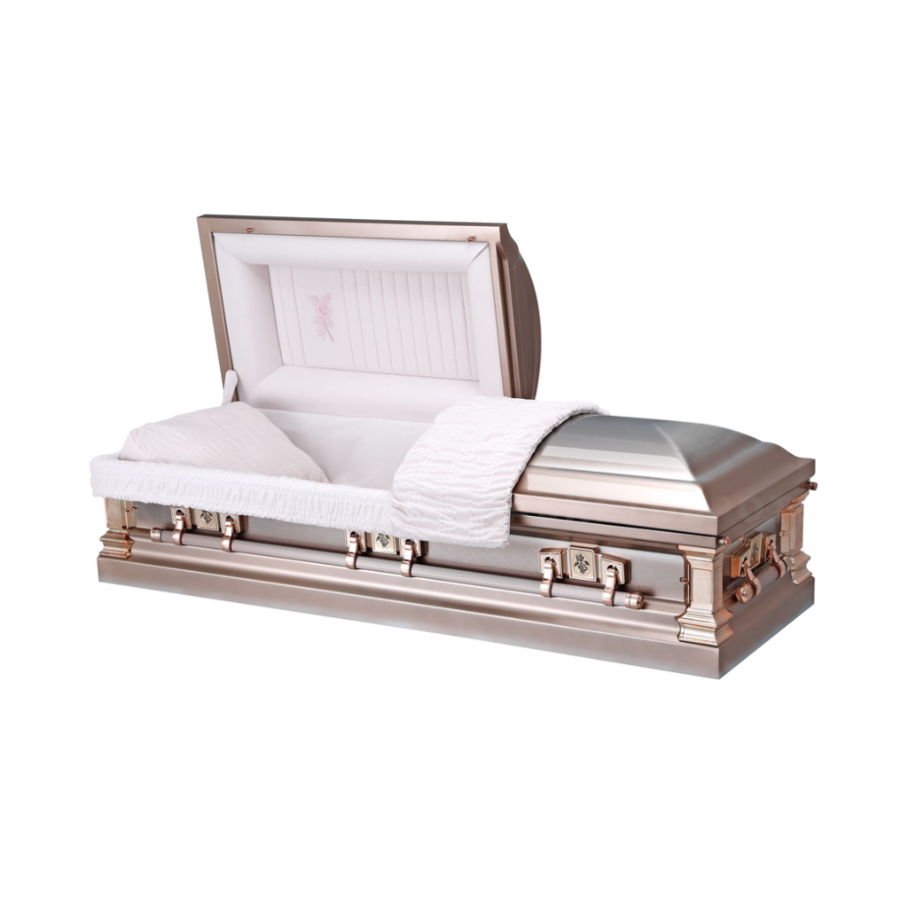 Roseville | Stainless Steel Casket